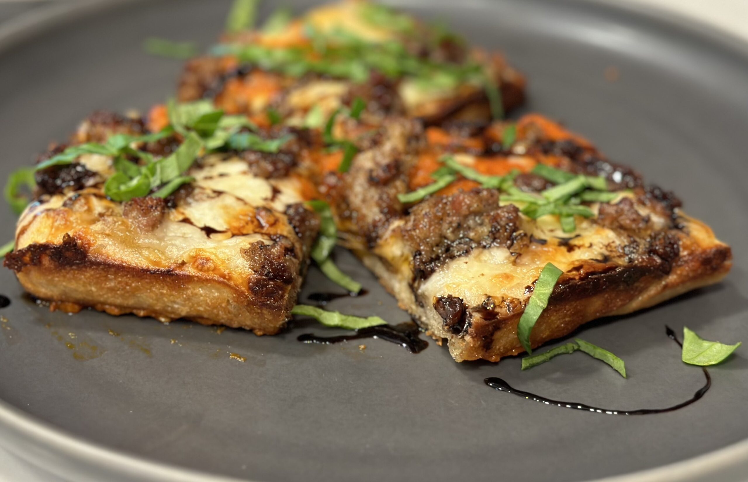 Easy Detroit-Style Pizza for the Home Oven - A Kitchen and An Apprentice